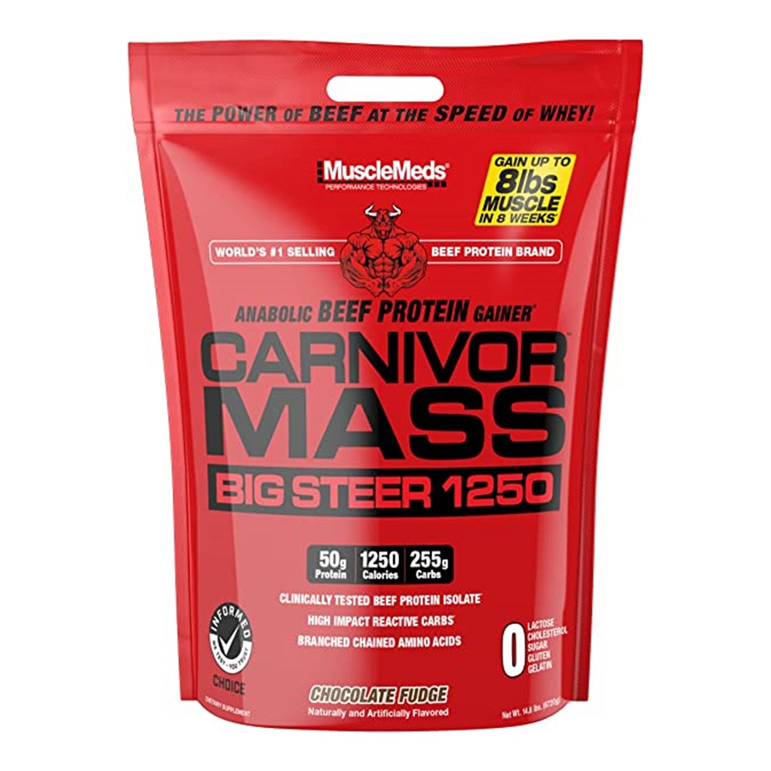 Carnivor Mass Big Steer 15 Lbs Chocolate – Right Nutrition