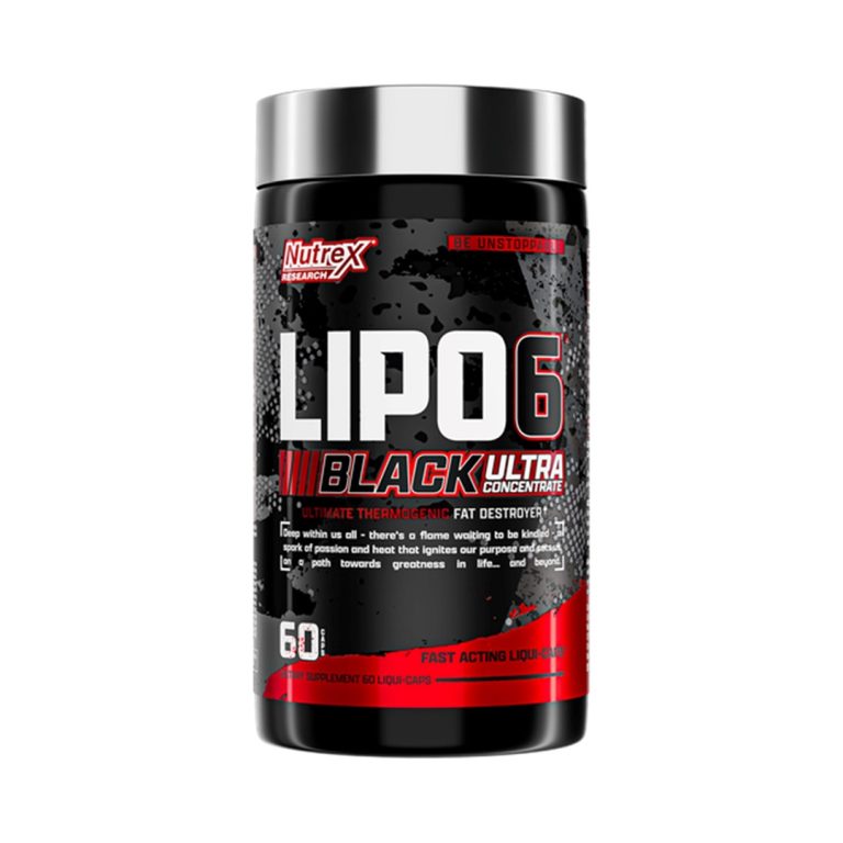 Lipo 6 Black UC 60 Cap. – Right Nutrition