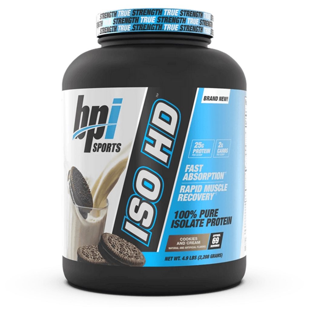 Iso HD 5 Lbs Cookies and Cream – Right Nutrition