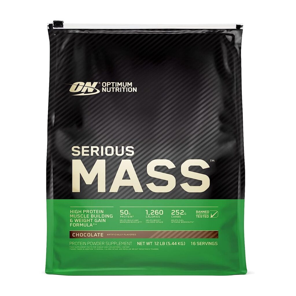 Serious Mass 12 Lbs Chocolate – Right Nutrition